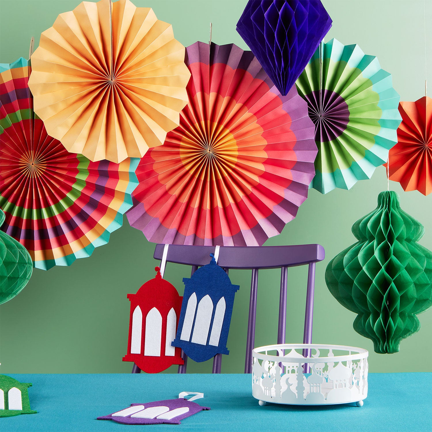 Shop Colorful Eid Decoration Items Online - Eid Party